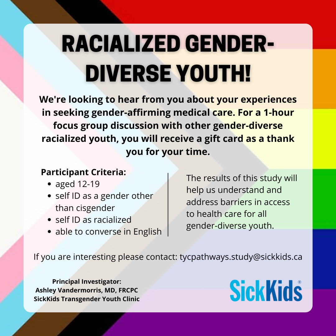 Racialized Gender-Diverse Youth | LEAP Lab
